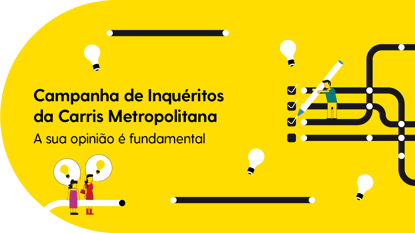 Inquéritos Carris Metropolitana: A sua opinião é fundamental